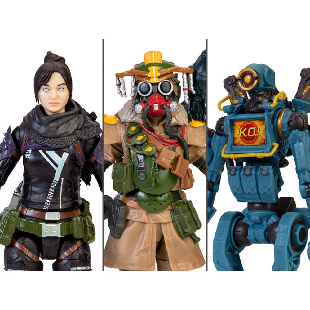 Apex Legends 6" Action Figure Series 1: Squad Collection - Kidztopia