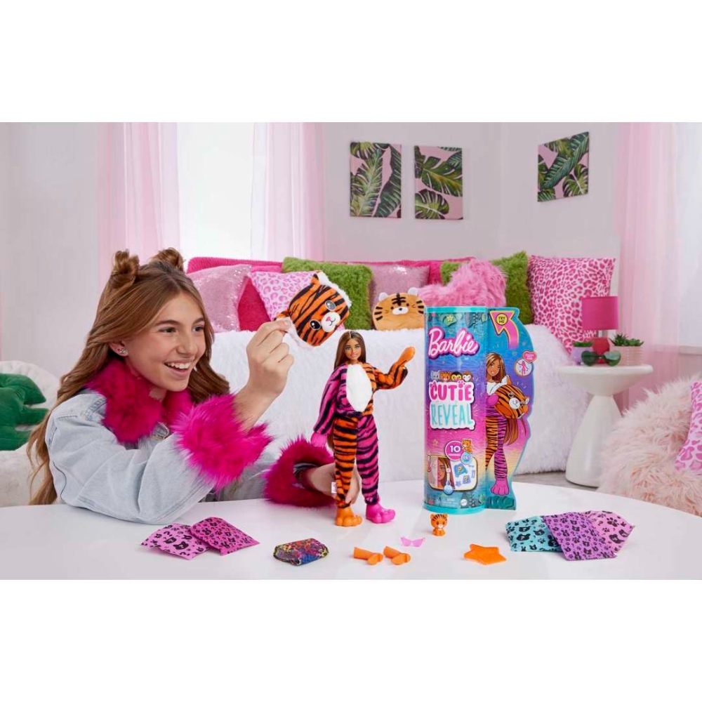 Barbie Cutie Reveal Jungle Series Doll - Kidztopia