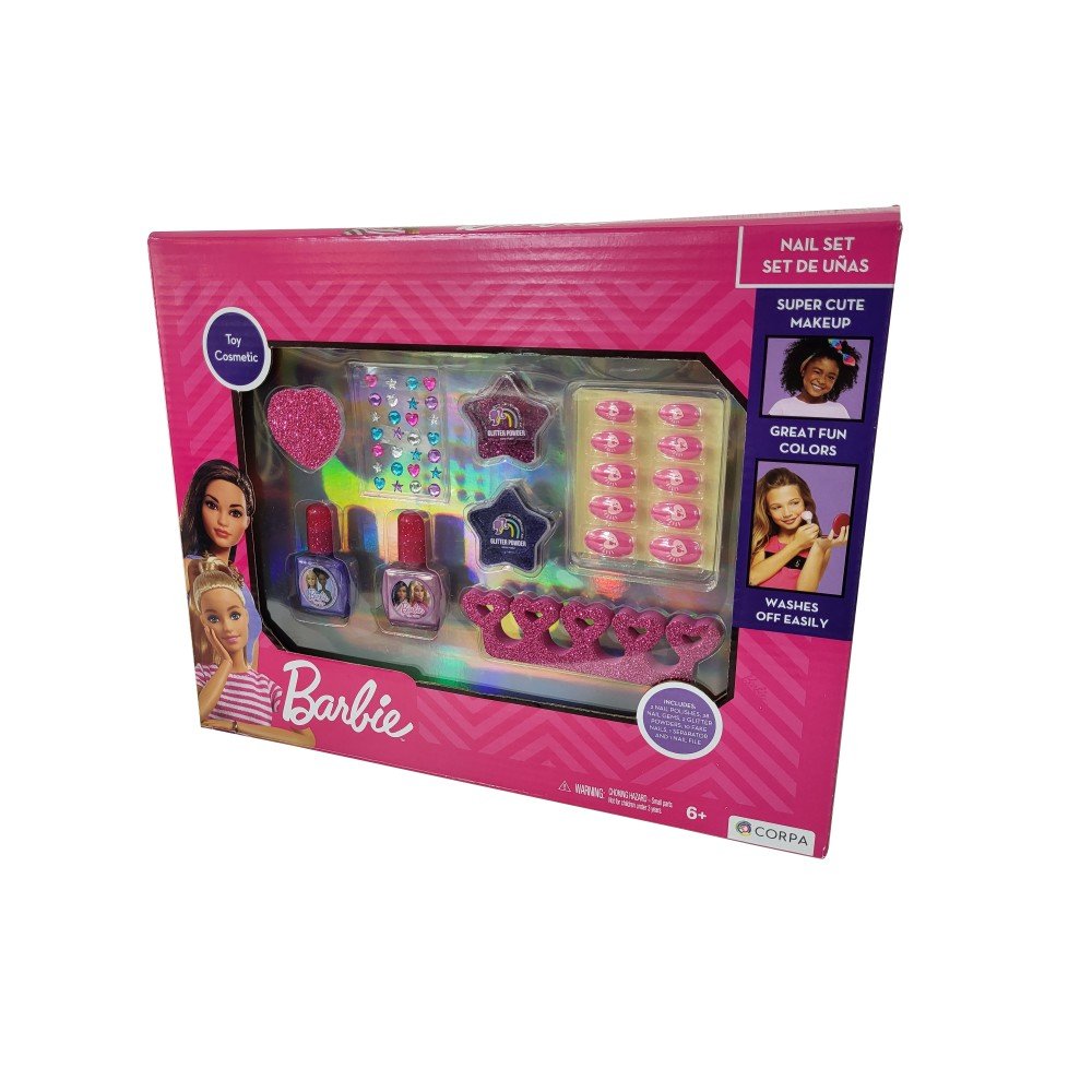 Barbie Nail Set Large - Kidztopia