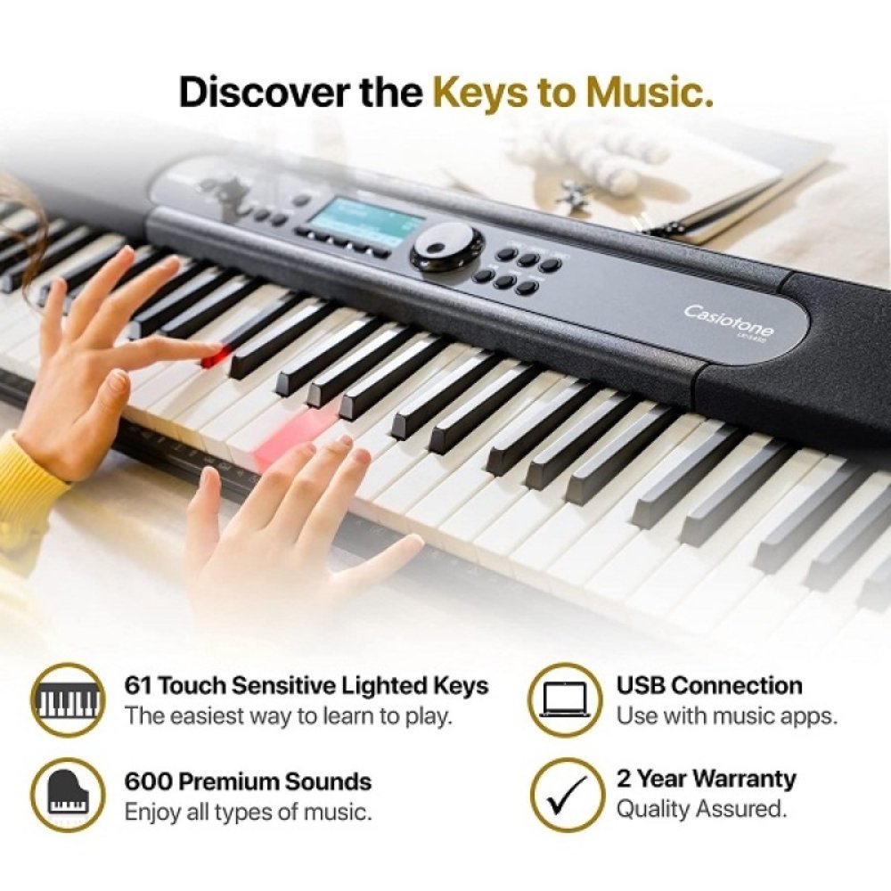 Casio Lighting Keys Portable Keyboard - Kidztopia