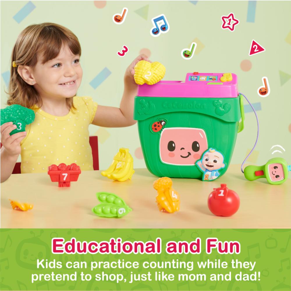 Cocomelon Veggie Fun Learning Basket - Kidztopia