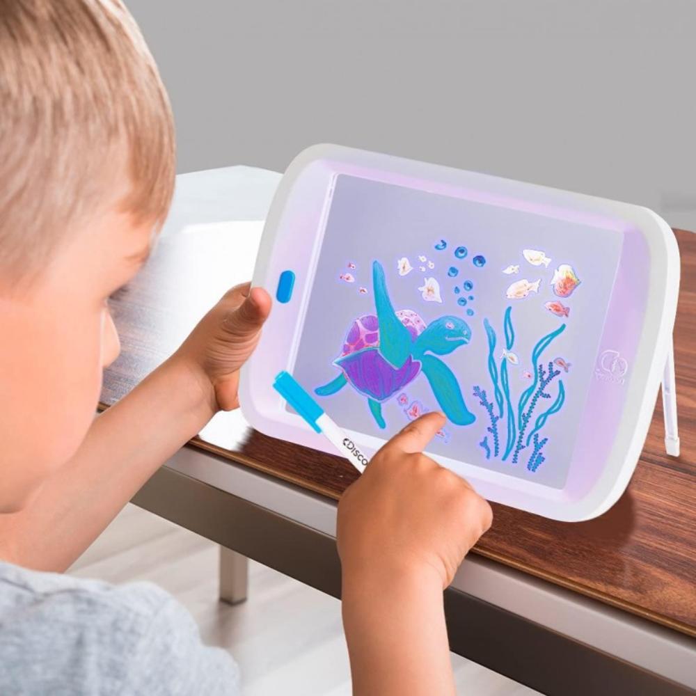 Discovery Kids Neon Led Drawing Board - Kidztopia