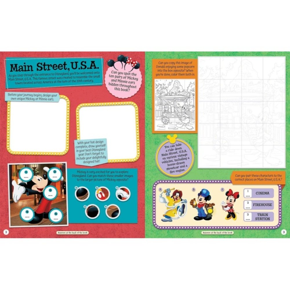 Disneyland Parks: Sticker and Activity Book - Kidztopia