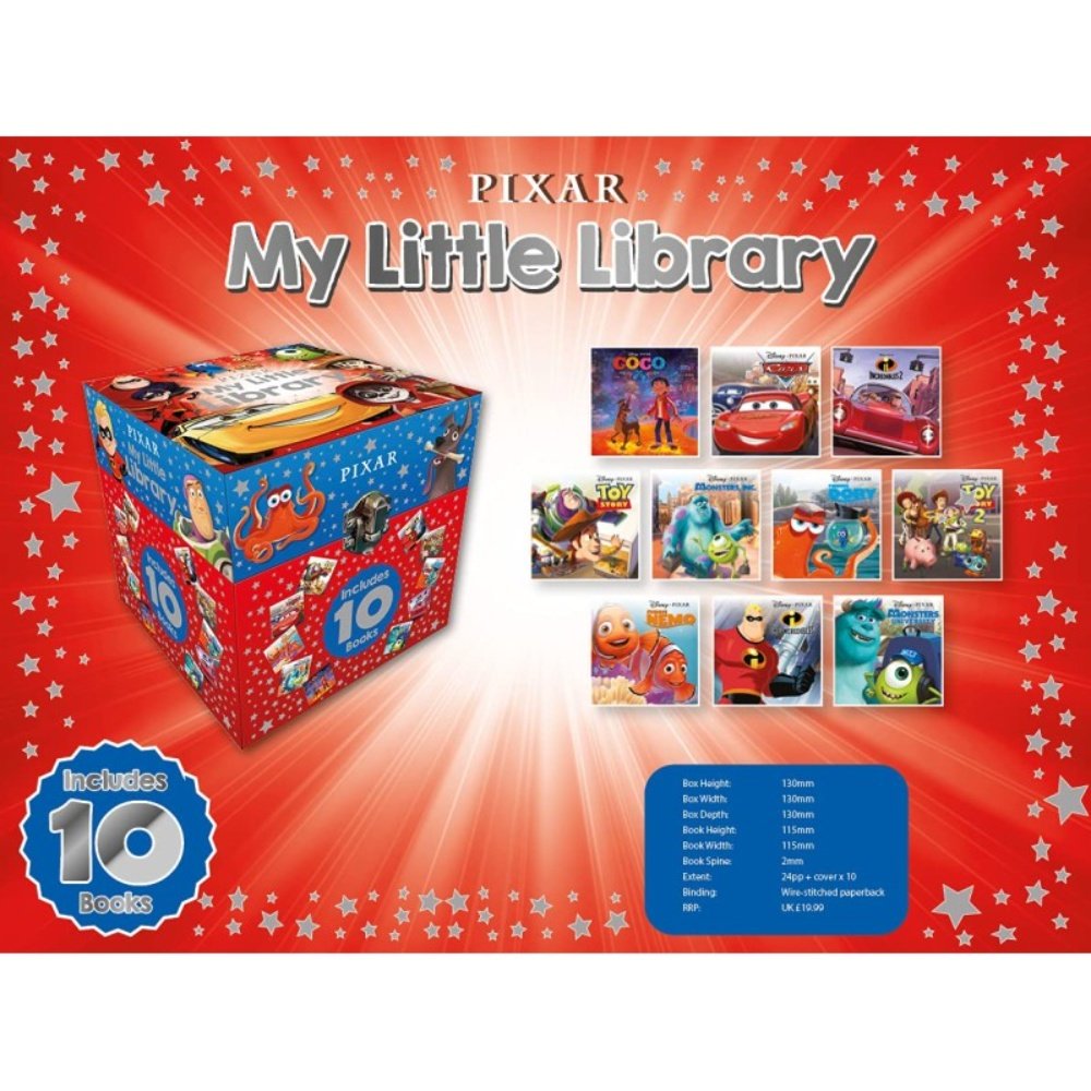 Igloo - Pixar: My Little Library 10 Mini Story Book - Kidztopia