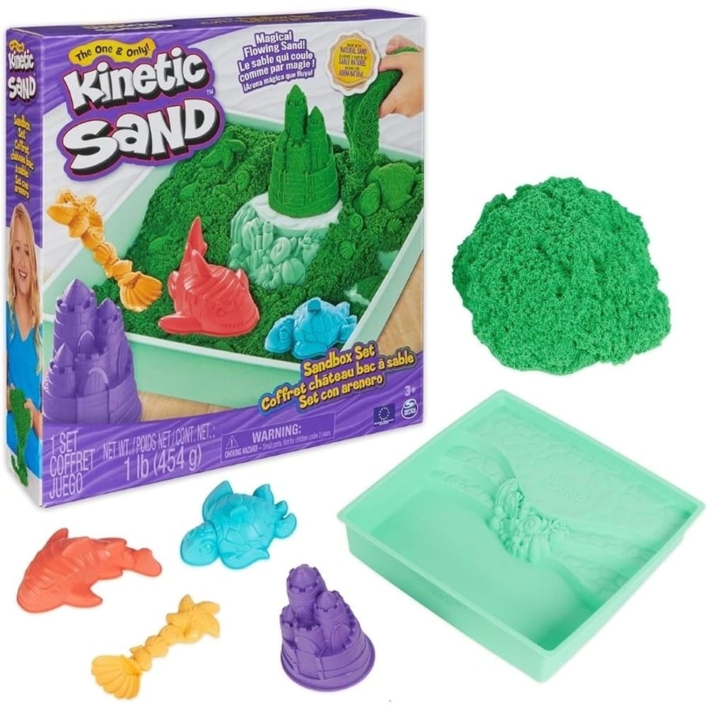 Kinetic Sand Box Set V2 (1lb) Asst. - Kidztopia