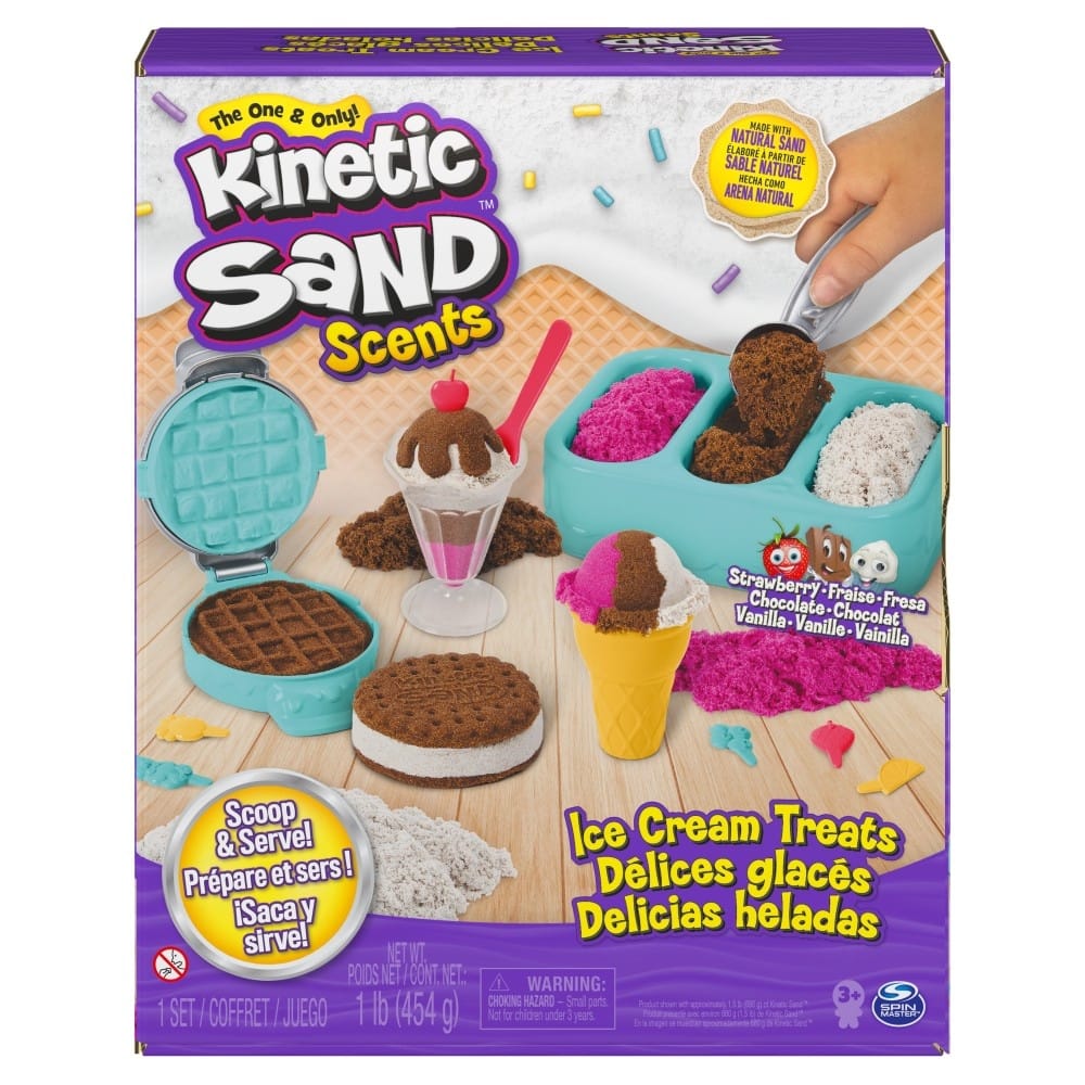 Kinetic Sand Ice Cream Treats - Kidztopia