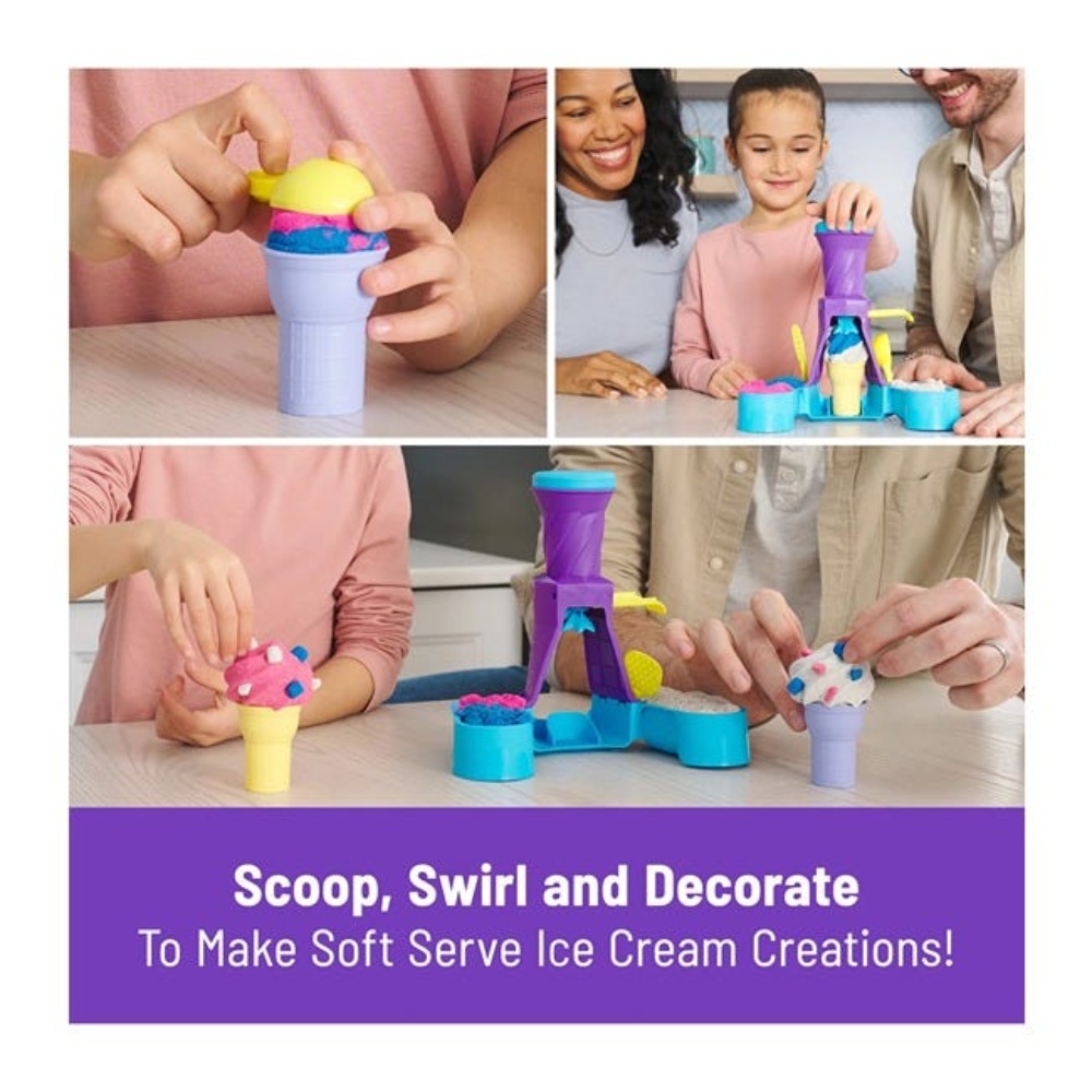 Kinetic Sand Soft Serve Station - Kidztopia
