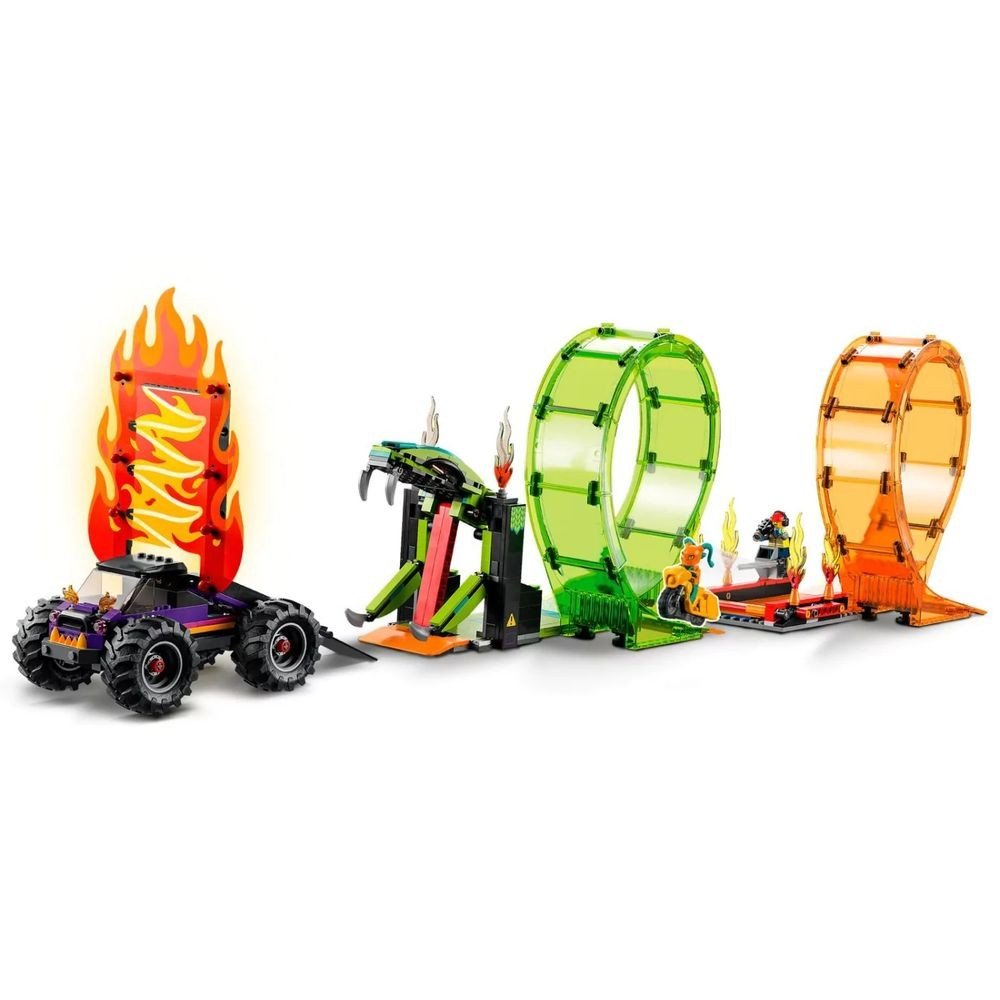 LEGO City Double Loop Stunt Arena - Kidztopia