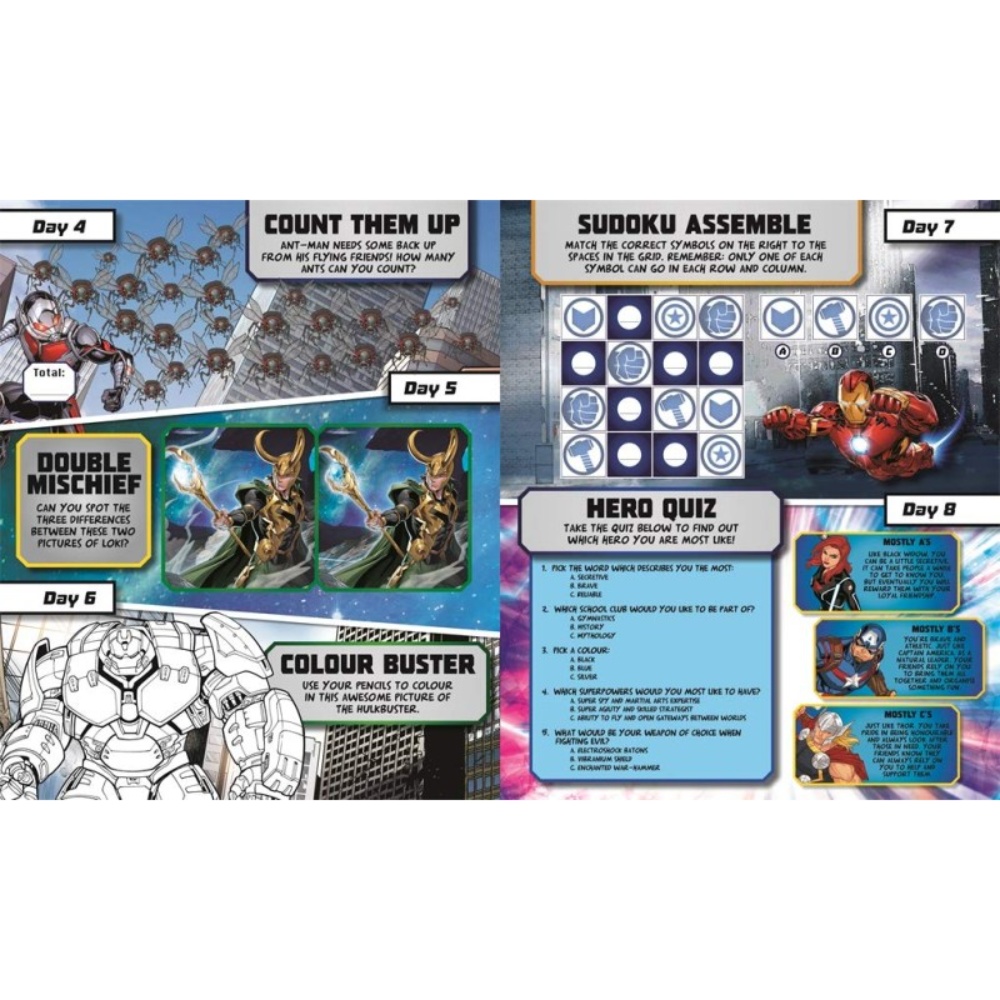 Marvel Avengers 365 Days of Activities - Kidztopia