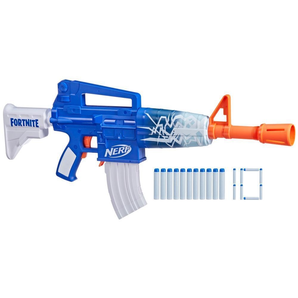 Nerf Fortnite Blue Shock Blaster - Kidztopia