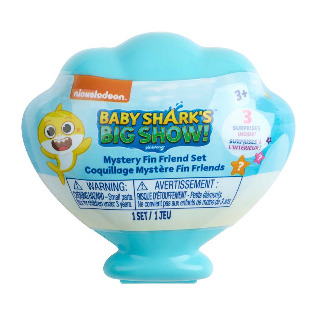 Nickelodeon Baby Shark's Big Show Mystery Fin Friend Set - Kidztopia