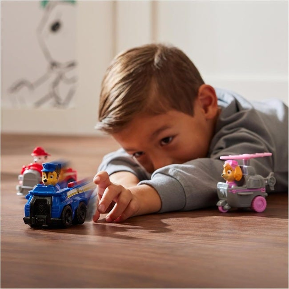 PAW Patrol Pull Back Rescue Racer Triple Pack - Kidztopia