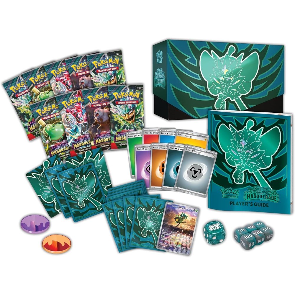 Pokemon TCG: Scarlet & Violet SV06 - Twilight Masquerade Elite Trainer ...