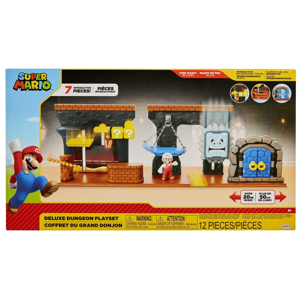 Super Mario Deluxe Dungeon Playset - Kidztopia