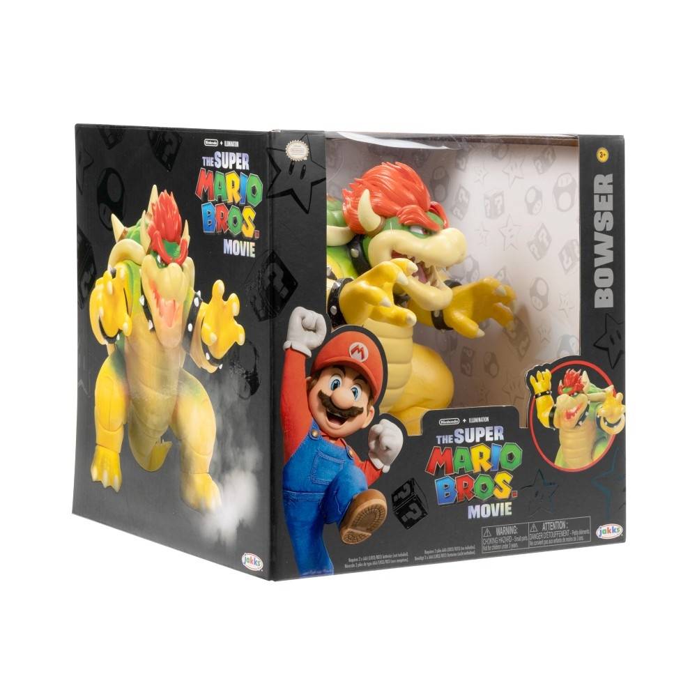 Super Mario Movie Fire Breathing Figure - Kidztopia