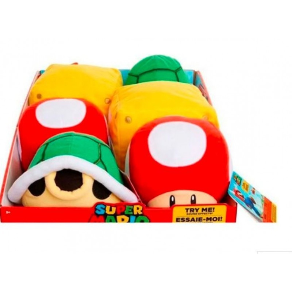 Super Mario Nintendo SFX Plush Asst - Kidztopia