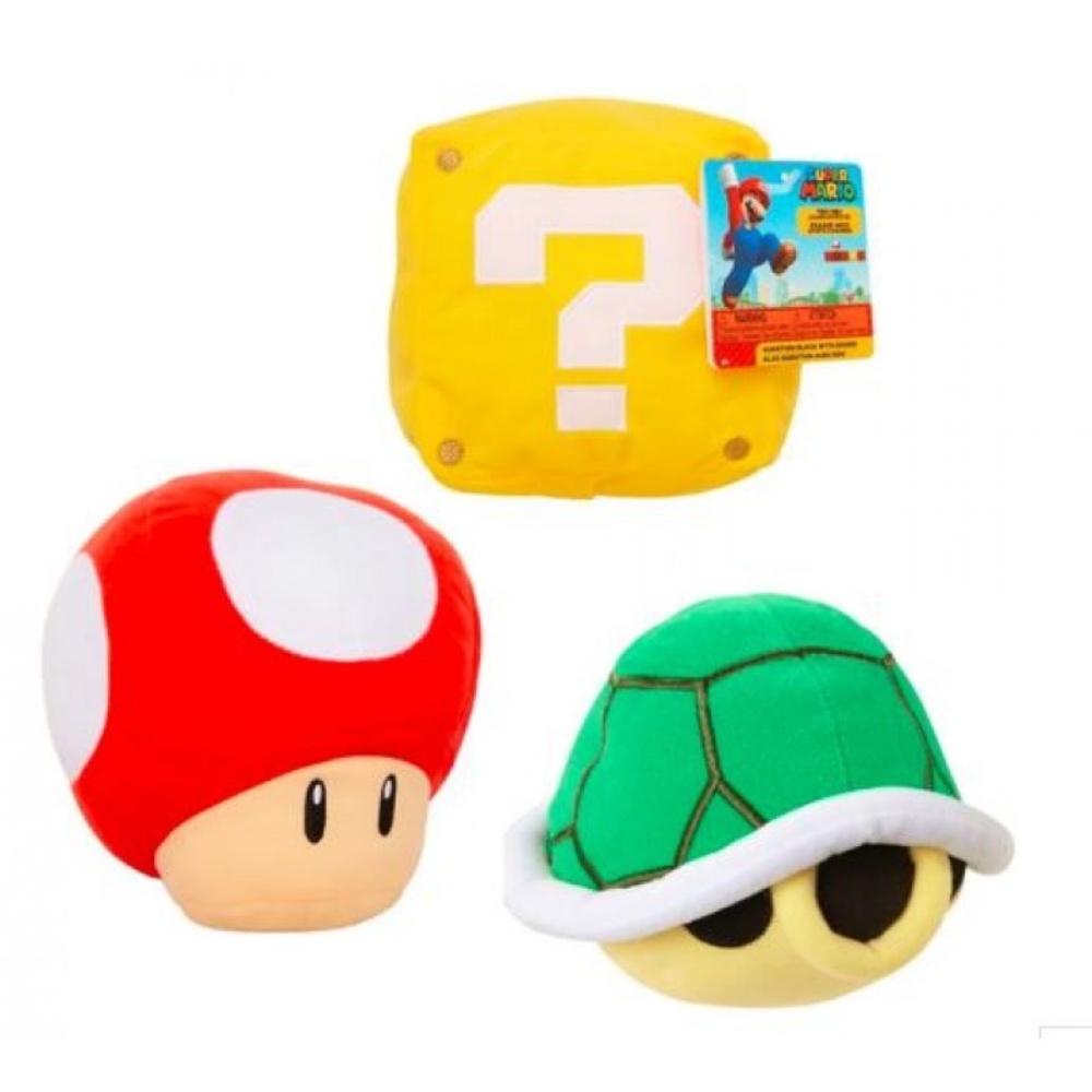 Super Mario Nintendo SFX Plush Asst - Kidztopia
