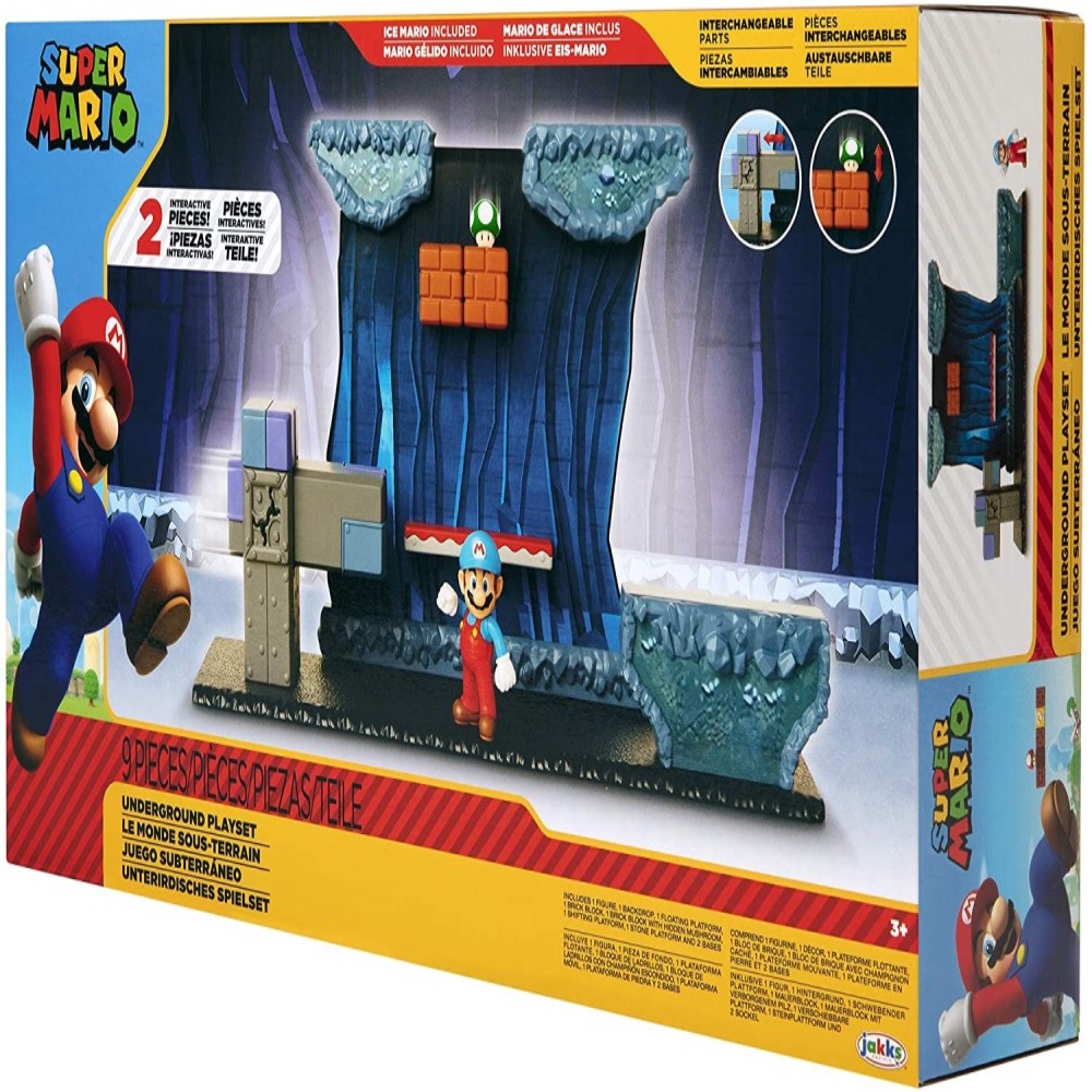 Super Mario Underground Playset - Kidztopia