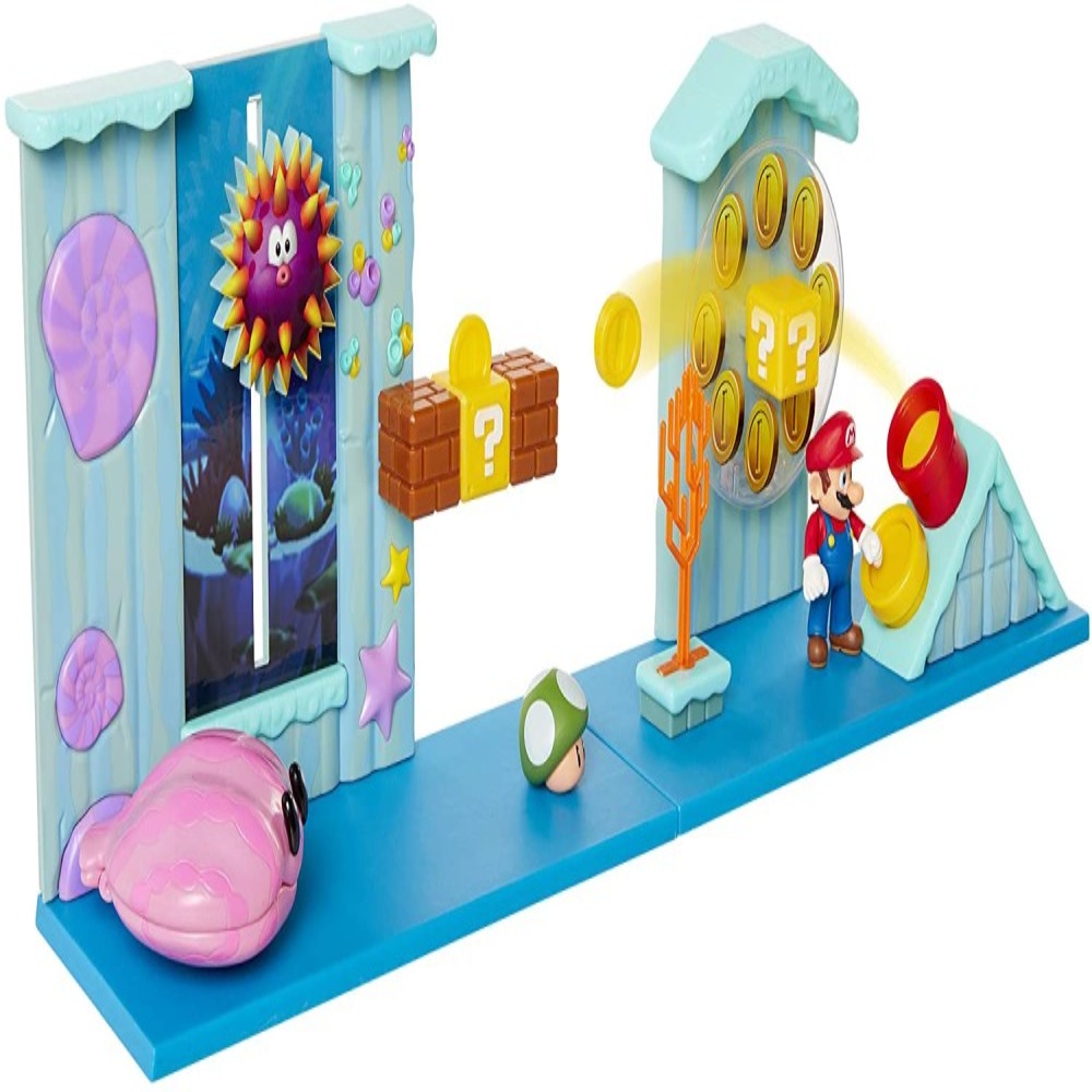 Super Mario Underwater Deluxe Playset - Kidztopia