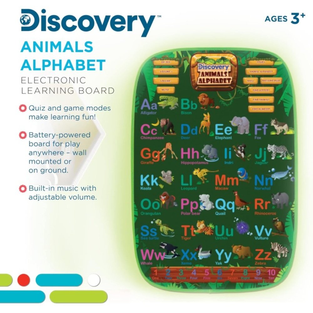 Toy Electronic Learning Board Alphabet - Kidztopia