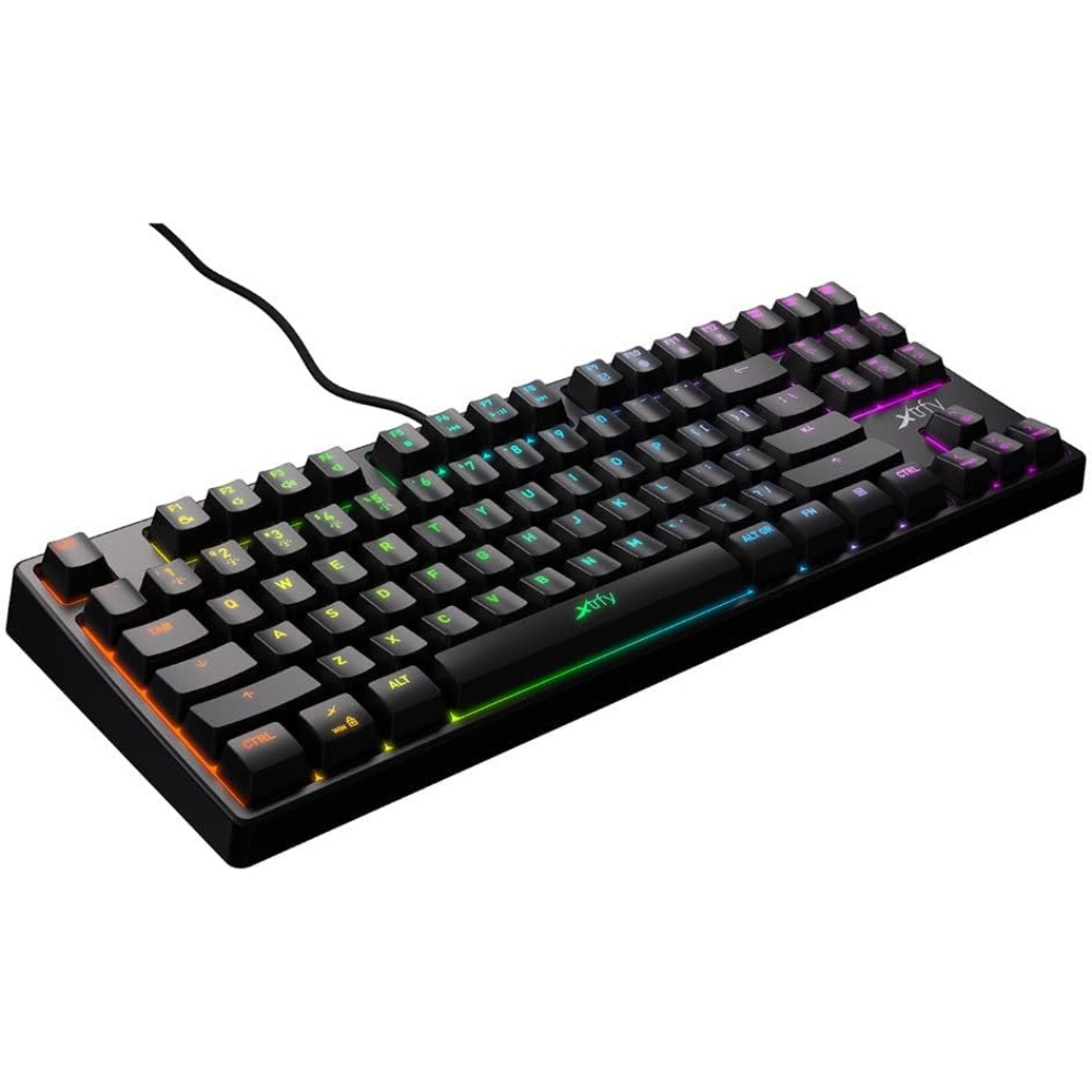 XTRFY K4 RGB TKL Mechanical Gaming Keyboard (Black) - Kidztopia