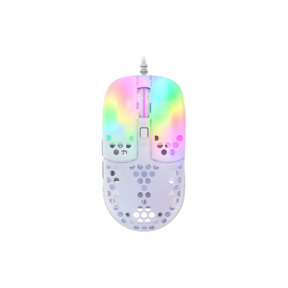 XTRFY MZ1-ZY'S RAIL RGB Gaming Mouse (White) - Kidztopia