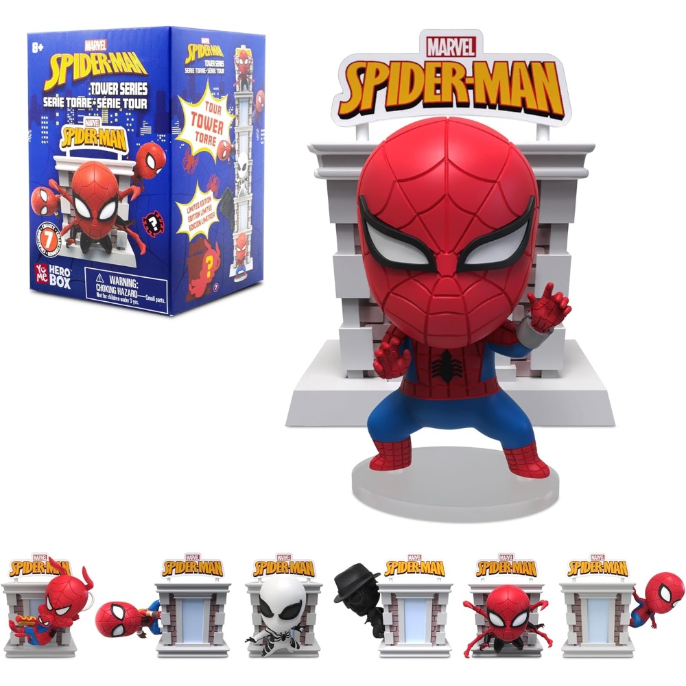 YuMe Spider-Man Surprise Box 8 cm - Tower Series - Kidztopia