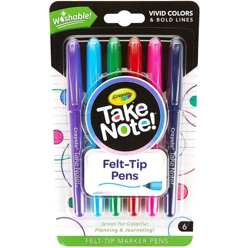 CRAYOLA ULTRA FINE WASHABLE FELT TIP MAR - Kidztopia