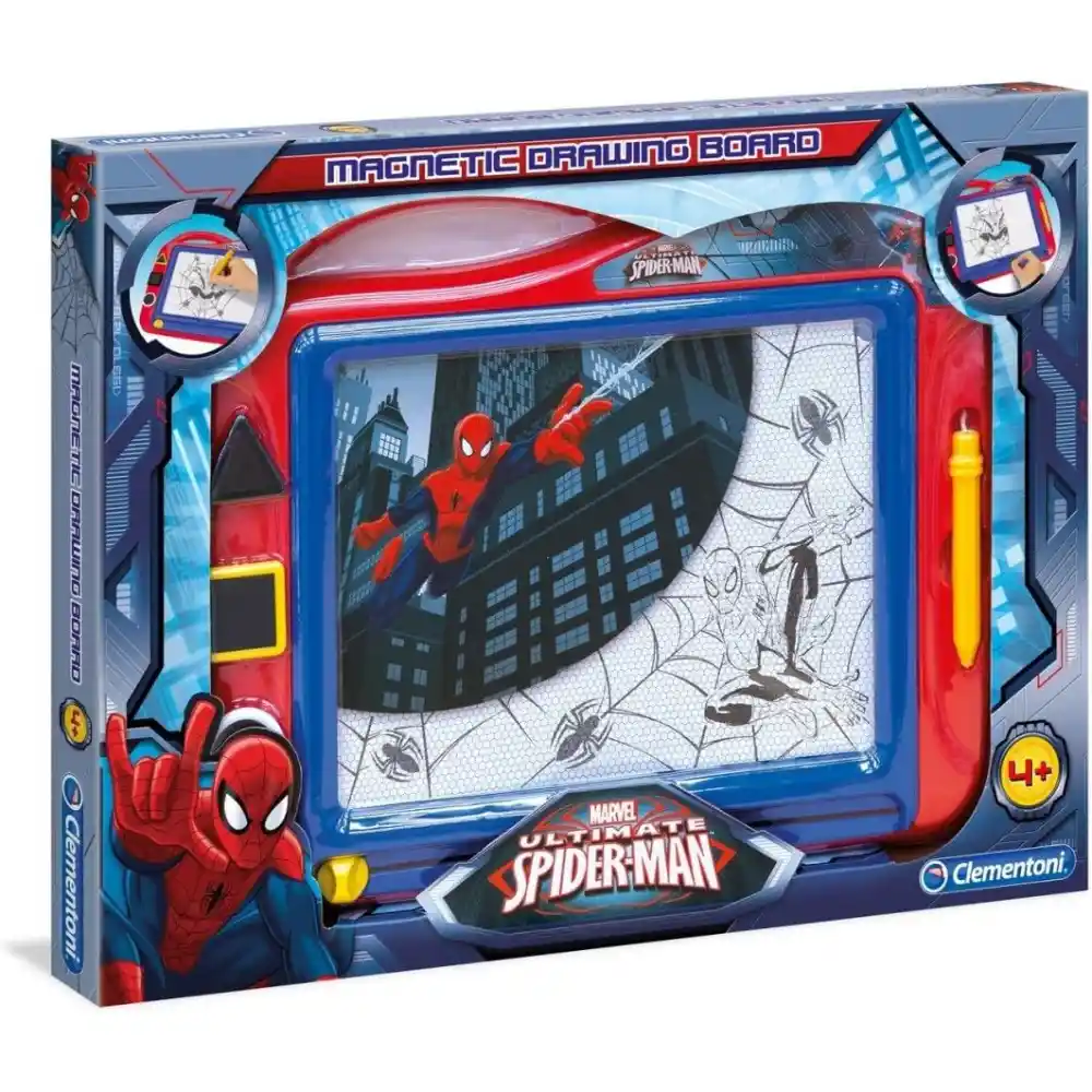 CLEMENTONI MAGNETIC DRAW.BOARD SPIDERMAN - Kidztopia
