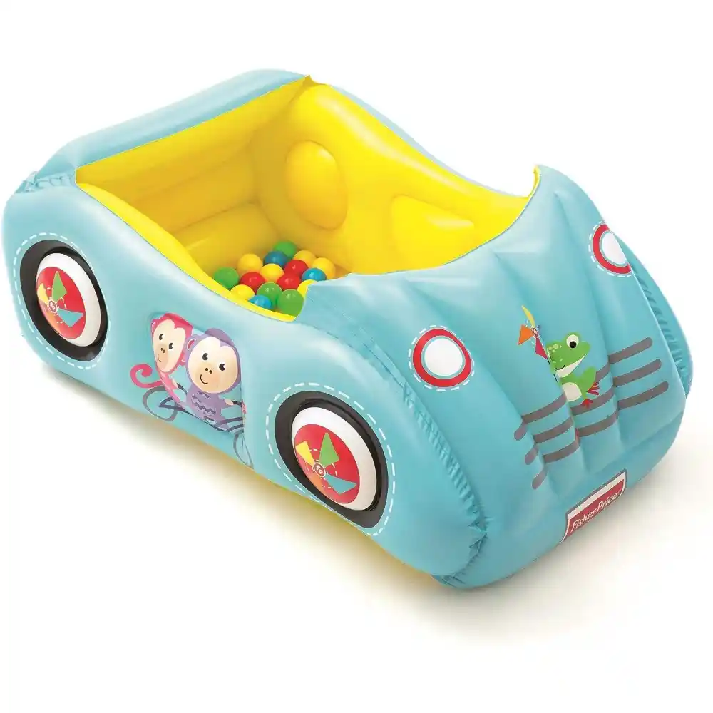 BESTWAY Fisher Price Race Car Ball Pit - Kidztopia